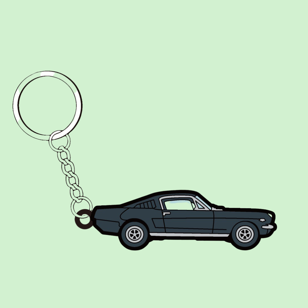 Mustang Fastback – The Keyring Garage